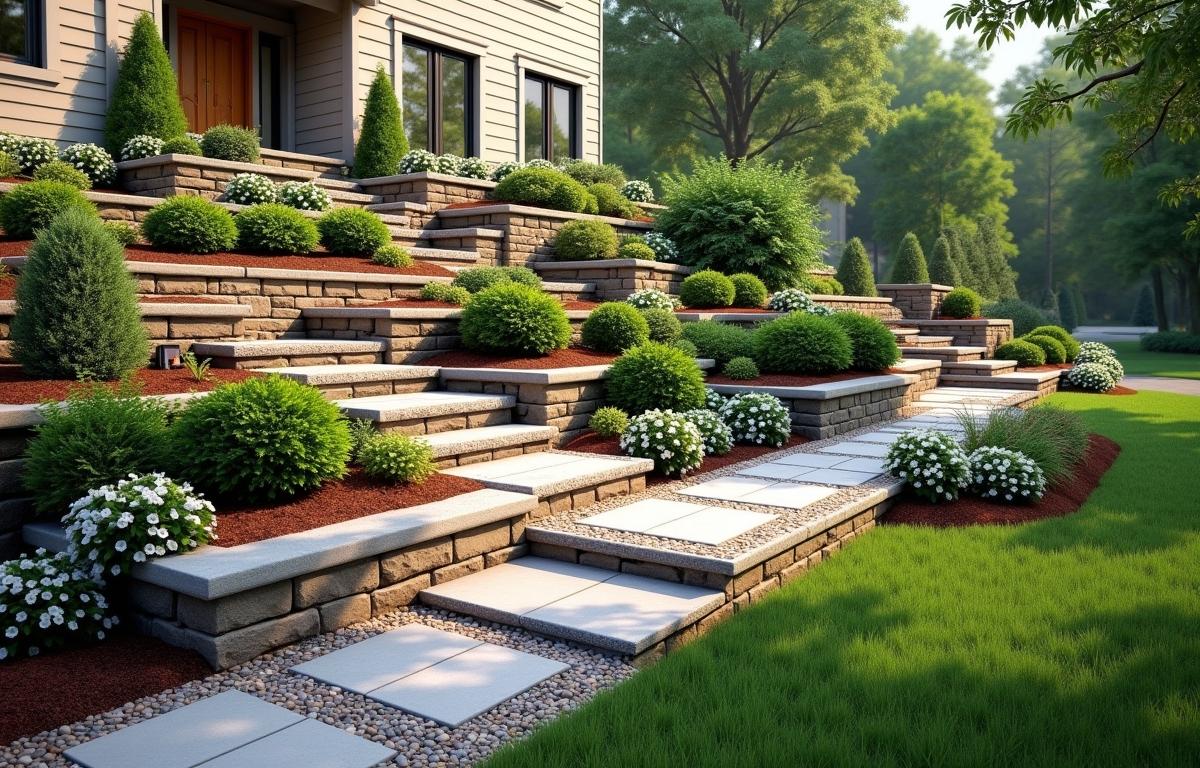 Transforming Sloped Yards: Landscape Solutions For Challenging Terrain ...